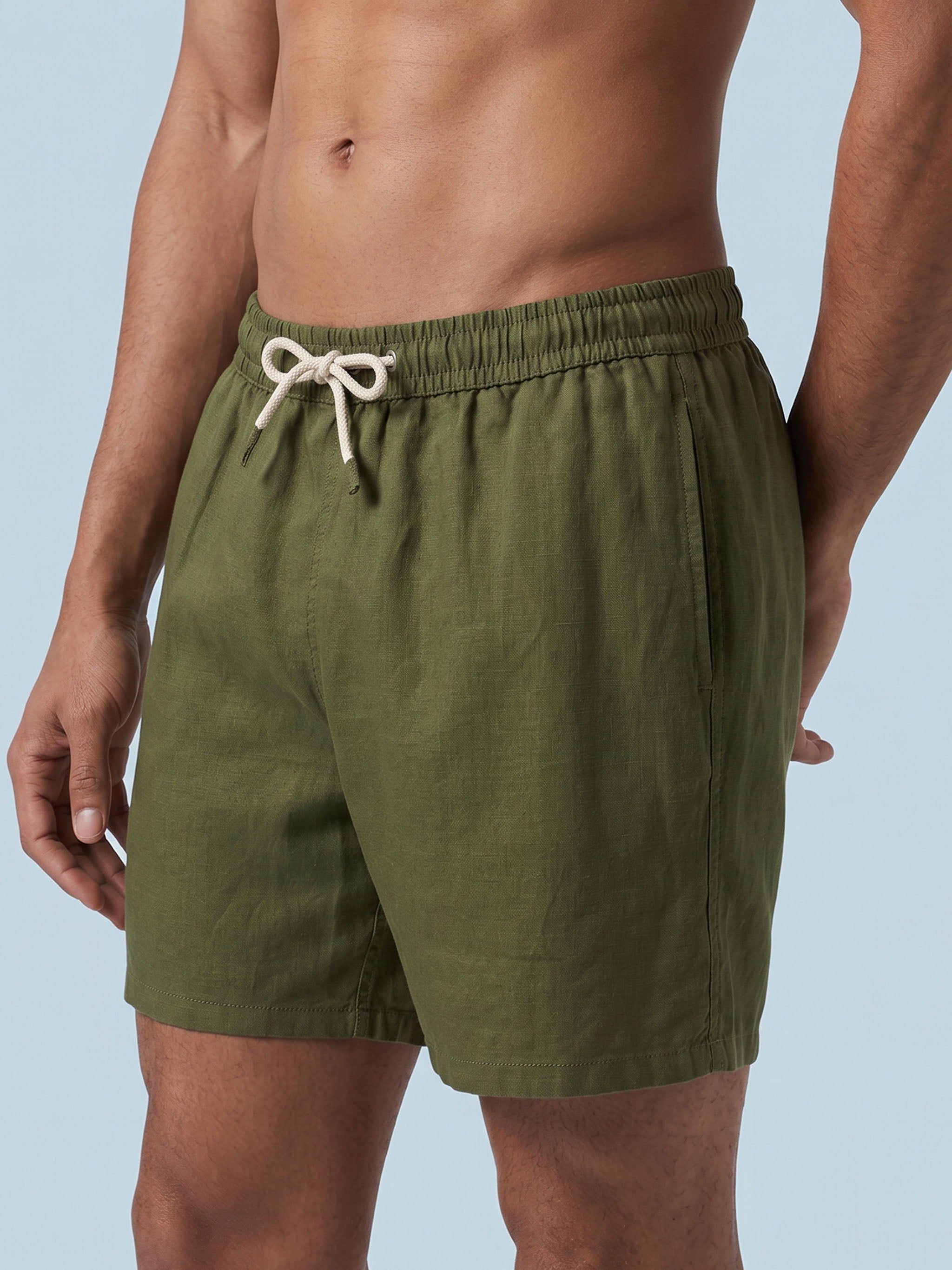 Men Solid Color Stretch Swim Shorts – MC2 Saint Barth