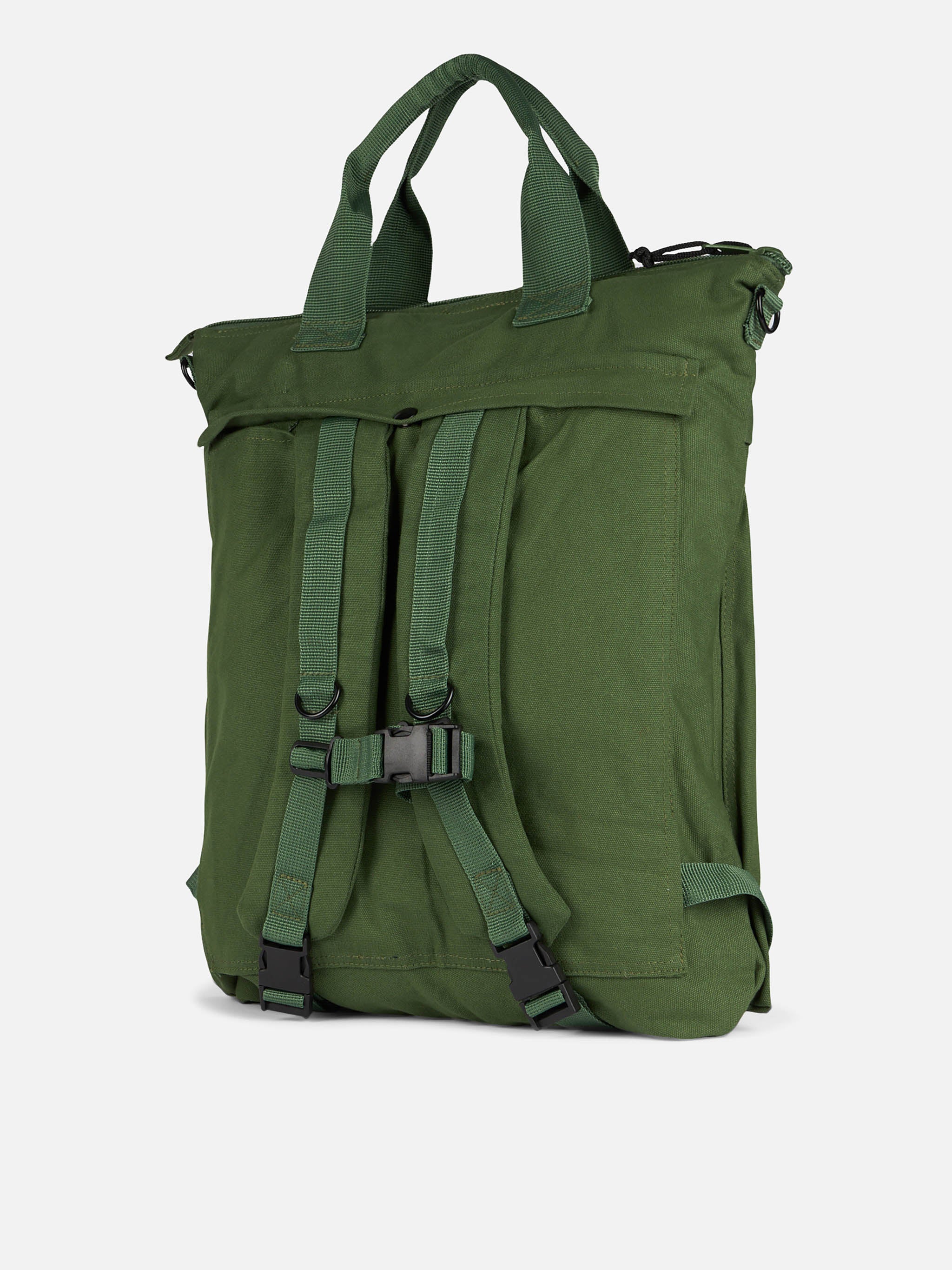 Military green canvas backpack – MC2 Saint Barth