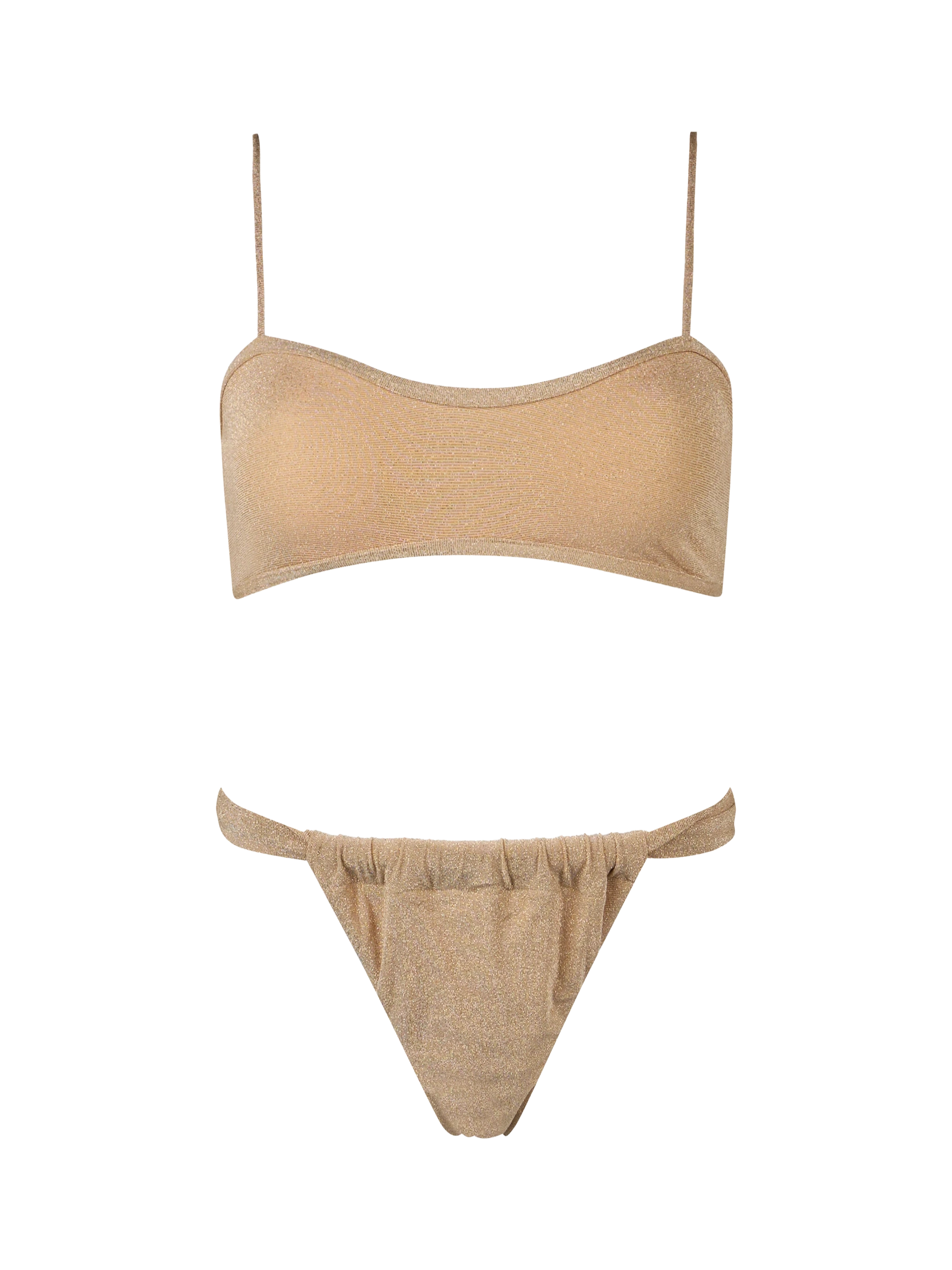 Bikini Laryn Noelle bralette lurex scollo ampio – MC2 Saint Barth