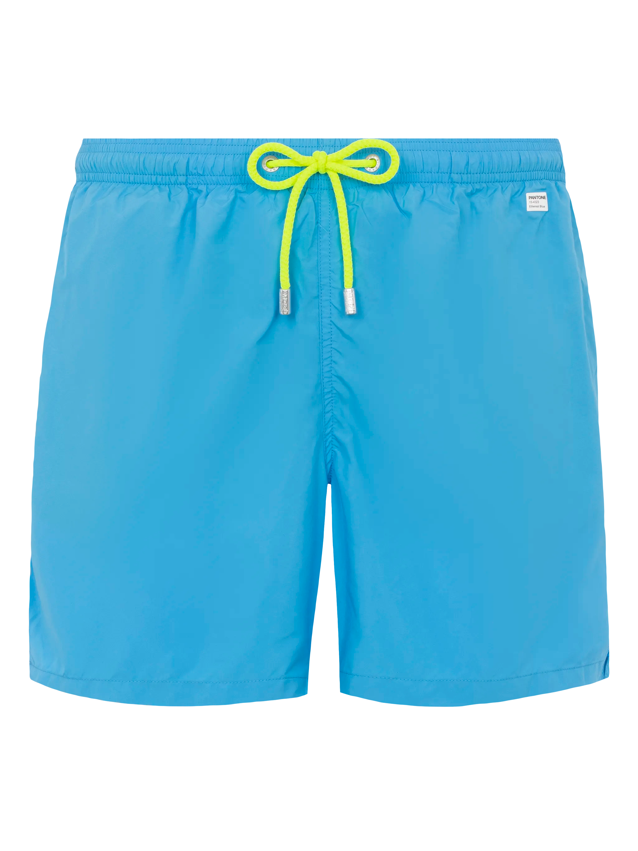 Lightweight fabric aqua blue swim shorts Lighting Pantone | PANTONE® S ...